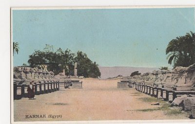 Egypt, Karnak, Shureys Postcard, B206 | eBay UK