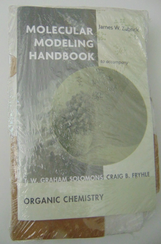 John Wiley & Sons Organic Chemistry Molecular Model kit and handbook ...