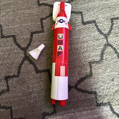 Vintage 1960's Processed Plastics 4 stage USA Apollo Moon Rocket toy ...