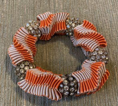 Marv Graff "One Love" Ribbon Crystal Magnetic Clasp Sea Bracelet. Z56 ...