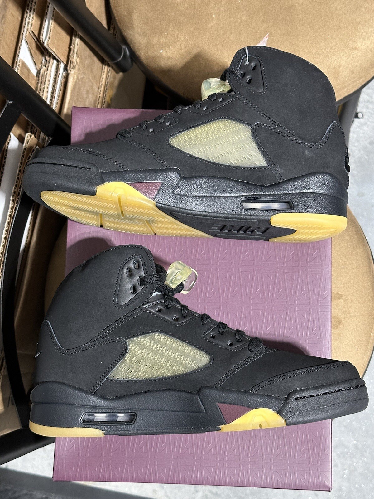 Size 7.5 - Jordan 5 Retro x A Ma Maniere Mid Dusk for sale online | eBay