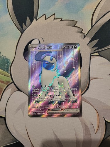 Carte Pokémon Absol ex Full art Flammes Obsidiennes FR secrète 214/197 ...