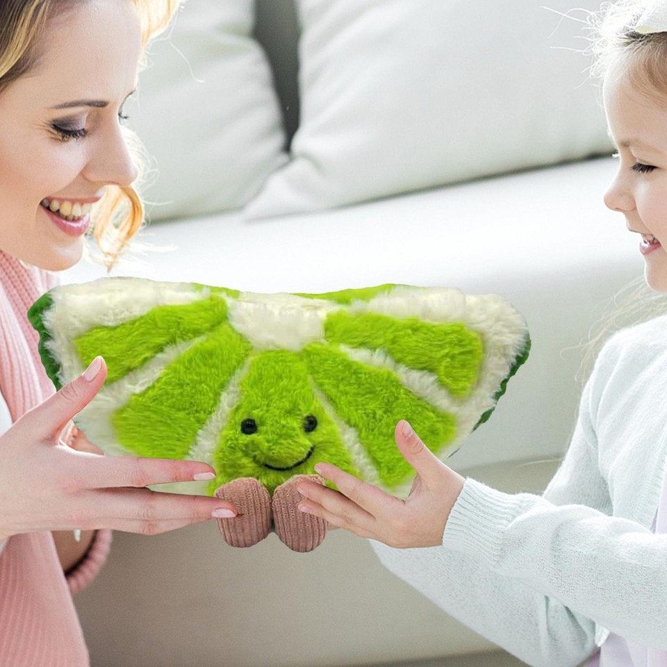 Amuseable S Lice Of Lime Lemon Slice Plush Cuddly Lemon Slice Plushie ...