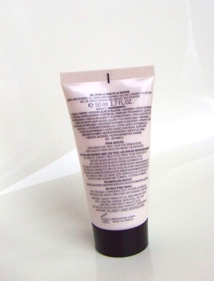 Trésor in Love LANCOME PARIS gel douche parfumé / 50 ml / Made in ...