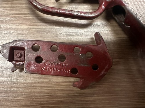 1950's Kilgore G-Man Red Vintage Cast Iron Cap Gun Original Toy | eBay