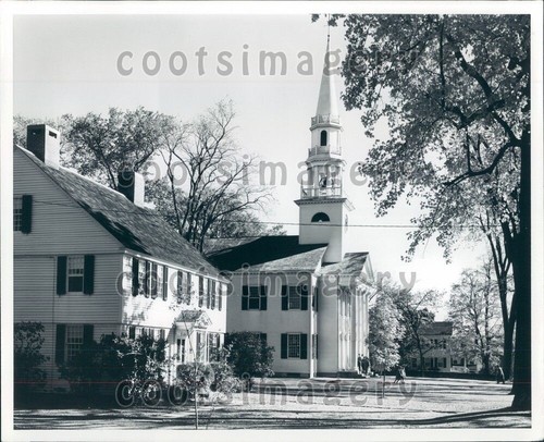 First Congregational Church Litchfield Connecticut Press Photo | eBay