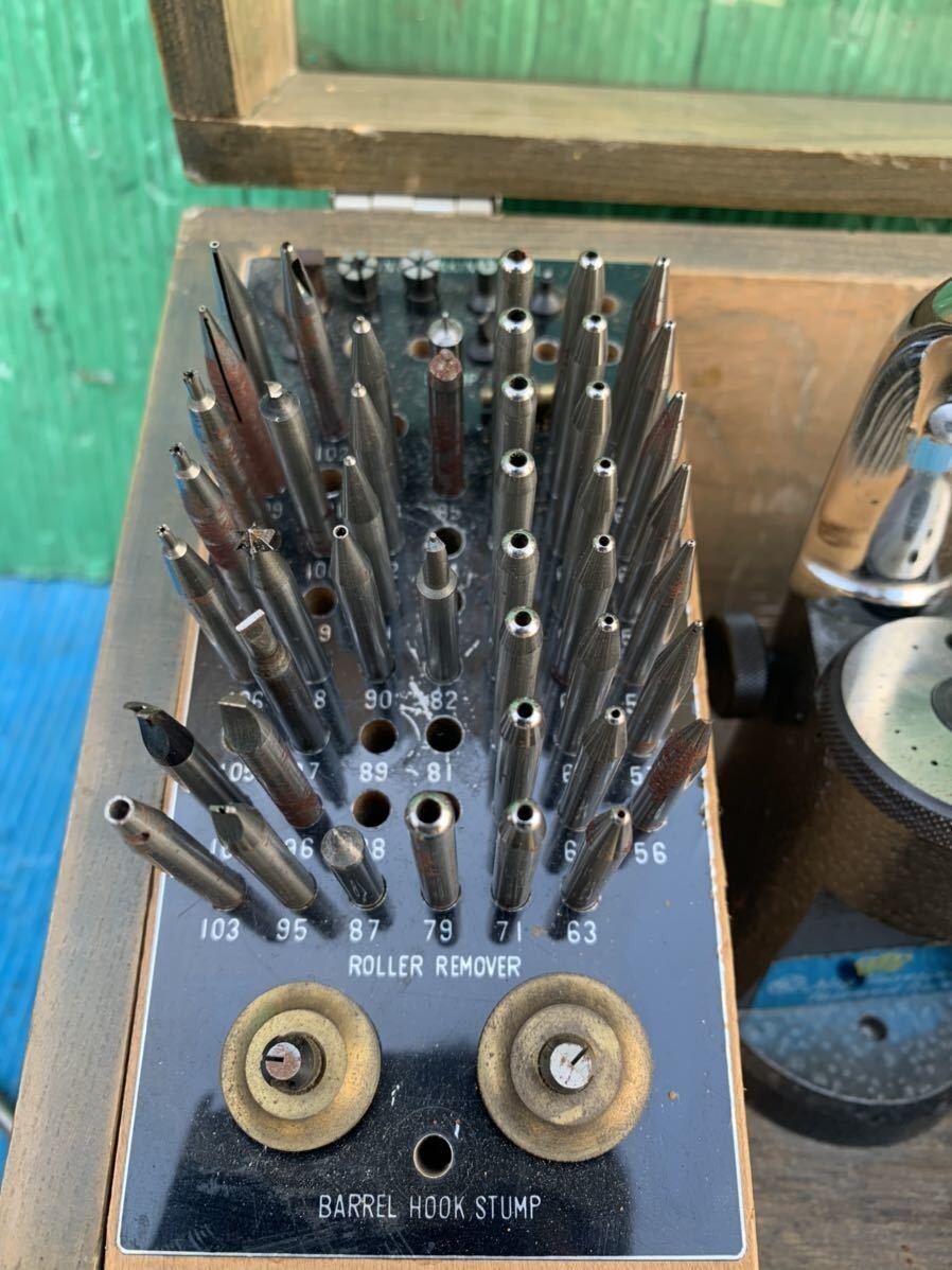 Vintage MKS Meikosha Staking Tool & Punches Watchmaker Repair set Japan ...