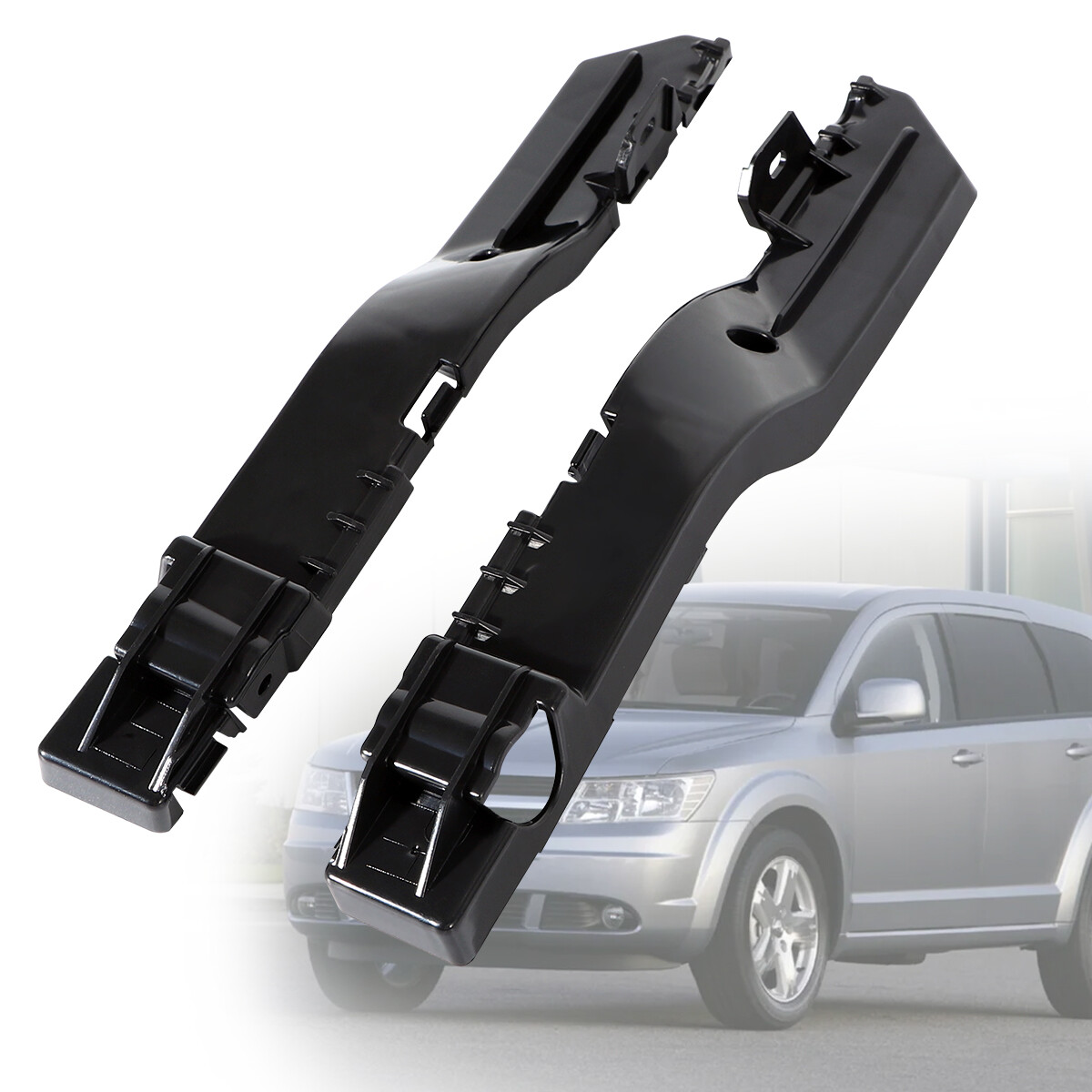 1Pair Front Bumper Bracket Support For 2009-20 Dodge Journey 5178411AD ...