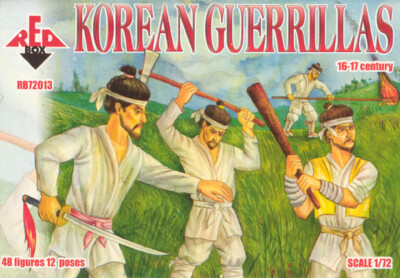 Redbox 72013 Korean Guerrillas XVI-XVII cc. - 1/72 plastic kit | eBay