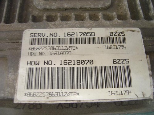 Engine Computer ECM 16217058 Electronic Control Module Fits 97 OLDS ...