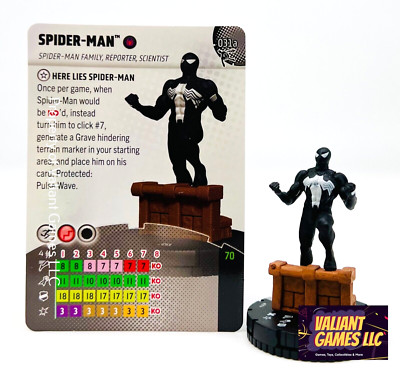 Marvel Heroclix Spider-Man #031a w/ Card Spider-Verse Set | eBay