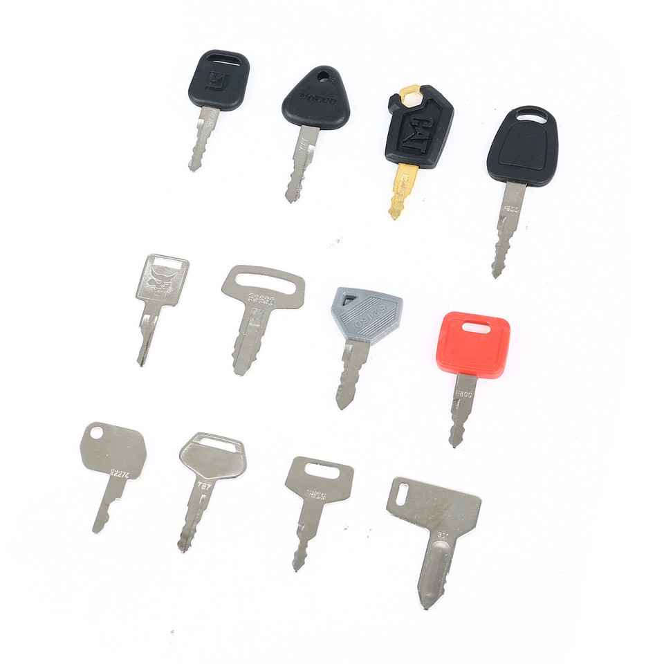 21Pcs Key Master Plant Set Excavator Digger Dumper Keys | eBay UK