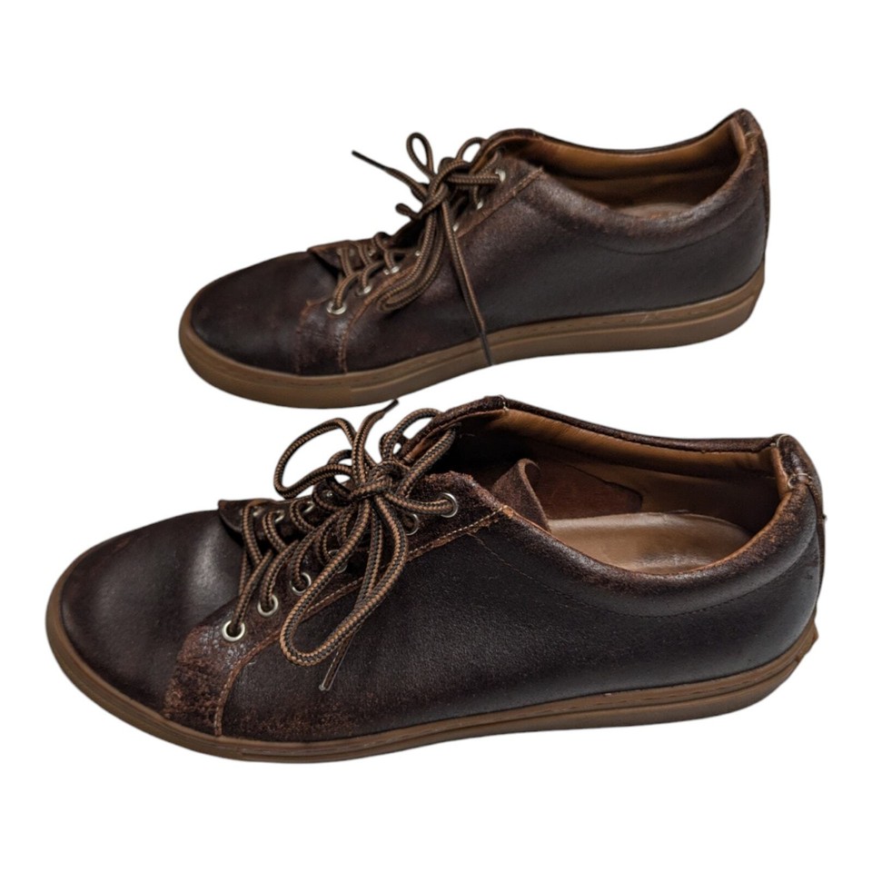 Thursday Boot Co Men's Premier Low Top Cacao Brown Leather Lace Up ...