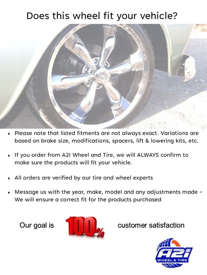 Set 4 22" Vision 306 Rapier Chrome 22x12 Wheels 8x170 -51mm Lifted For ...