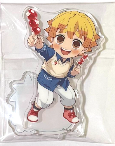 Kimetsu Yaiba Demon Slayer Strawberry 2025 Acrylic Stand Figure Zenitsu ...