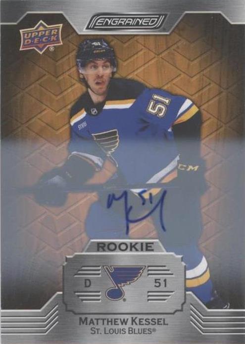 2023-24 Upper Deck Engrained - Rookies Matthew Kessel #135 Autographs ...
