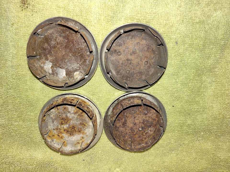 Set of 4 Wheel Center Hubcaps Hubcap Hub Cap 1970-1980 MGB w Rostyle ...