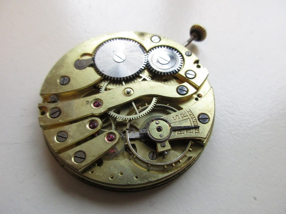 Vintage pocket watch movement 42 mm - running | eBay