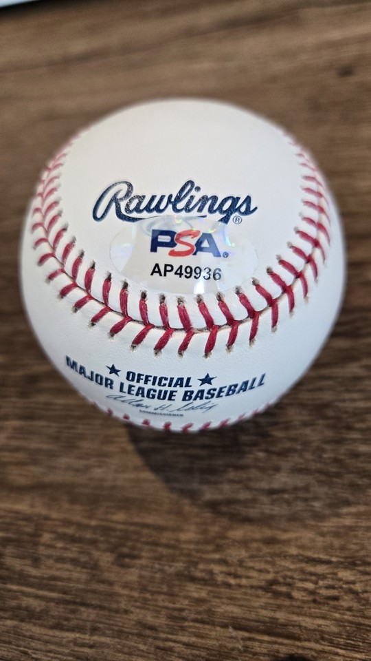 Freddie Freeman Signed Autographed Baseball PSA DNA Certified LA ...
