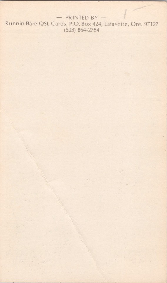 Vintage CB Radio QSL Postcard KEL 1664 Owosso Michigan USA | eBay