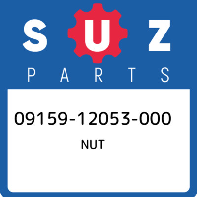 09159-12053-000 Suzuki Nut 0915912053000, New Genuine OEM Part | eBay