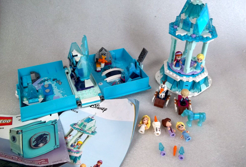 Lego Disney Princess Frozen 43218 Carousel & 43189 Storybook Minifigure ...
