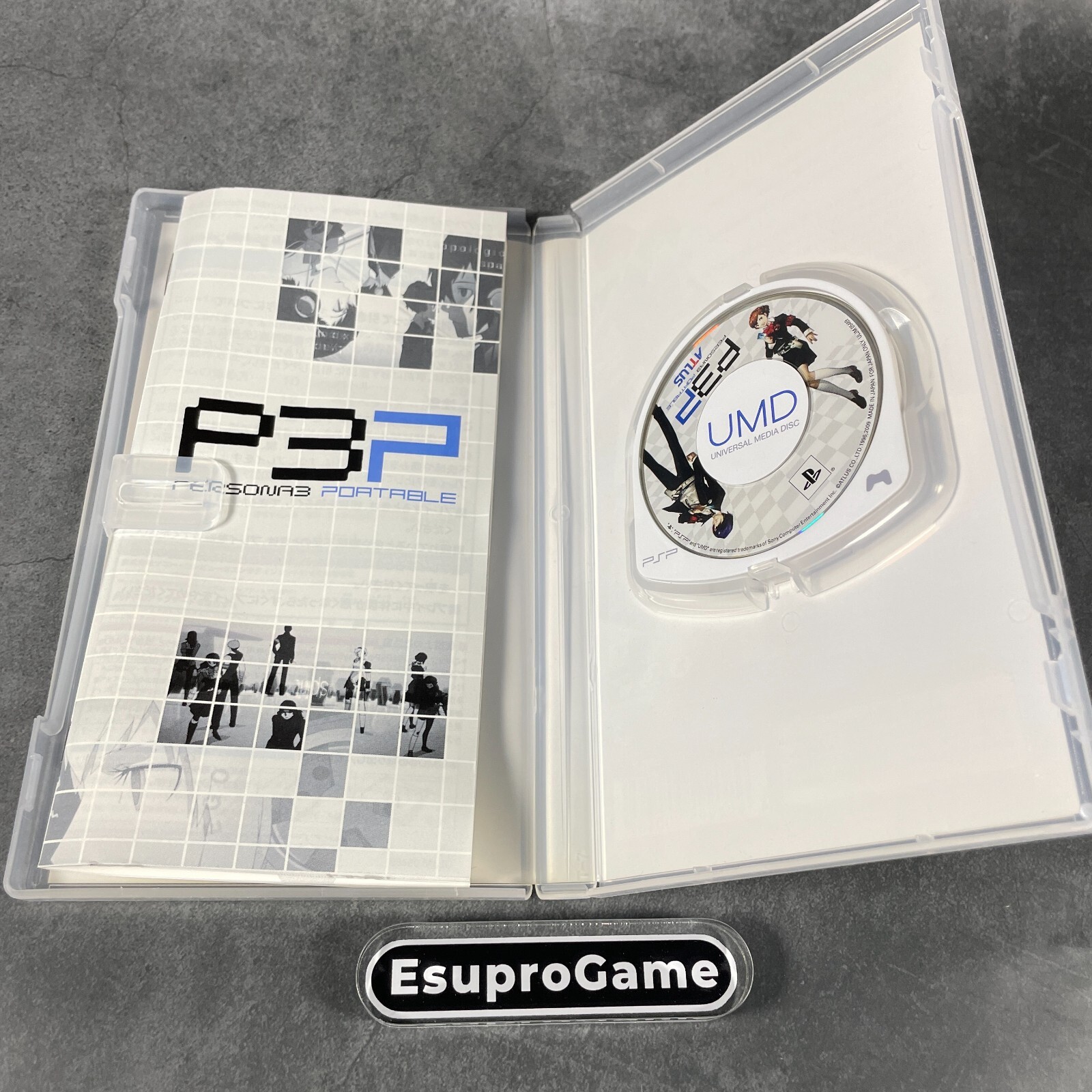 Sony PlayStation Portable PSP Persona 1 2 P3P Atlus Japanese BOX CIB ...