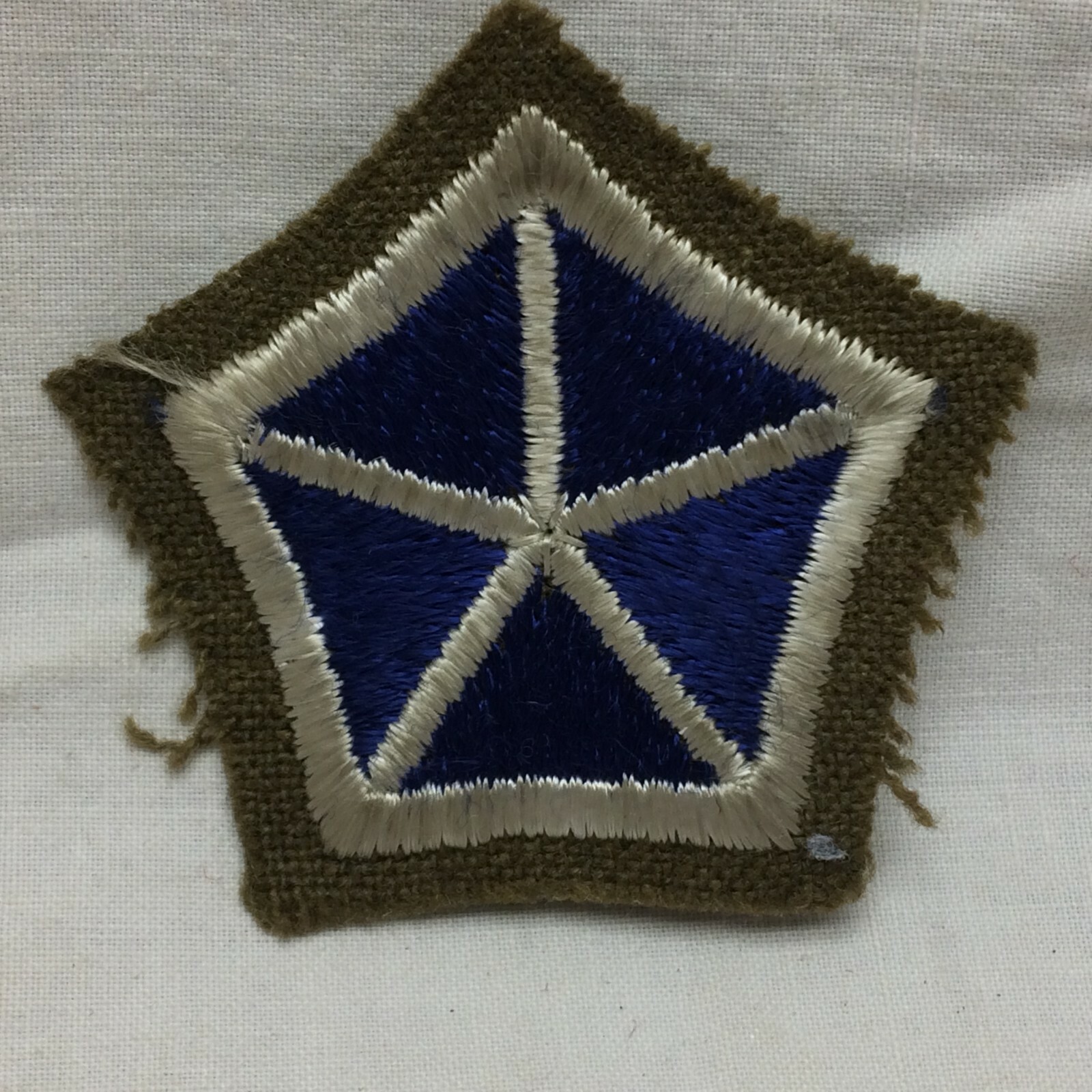 Vintage Military Patch 5 V Corps Army Emblem OD Felt Variant Badge | eBay