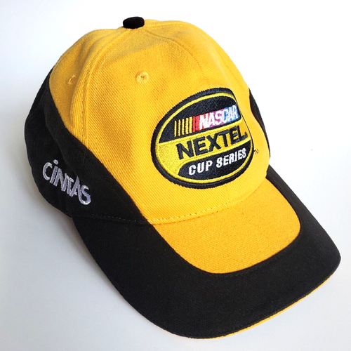 NASCAR Hat Nextel Cup Series Cintas Official Cap Gold and Black Hook ...
