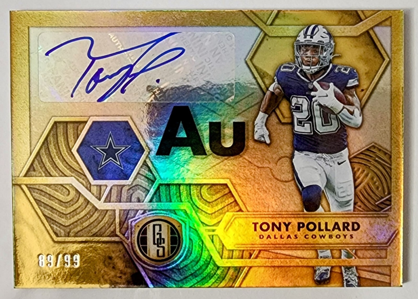 2022 Panini Gold Standard - AU Autographs #AU-4 Tony Pollard /99 (AU ...