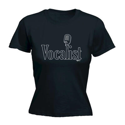 Vocalist Music Singer - Womens T Shirt Funny T-Shirt Novelty Gift ...
