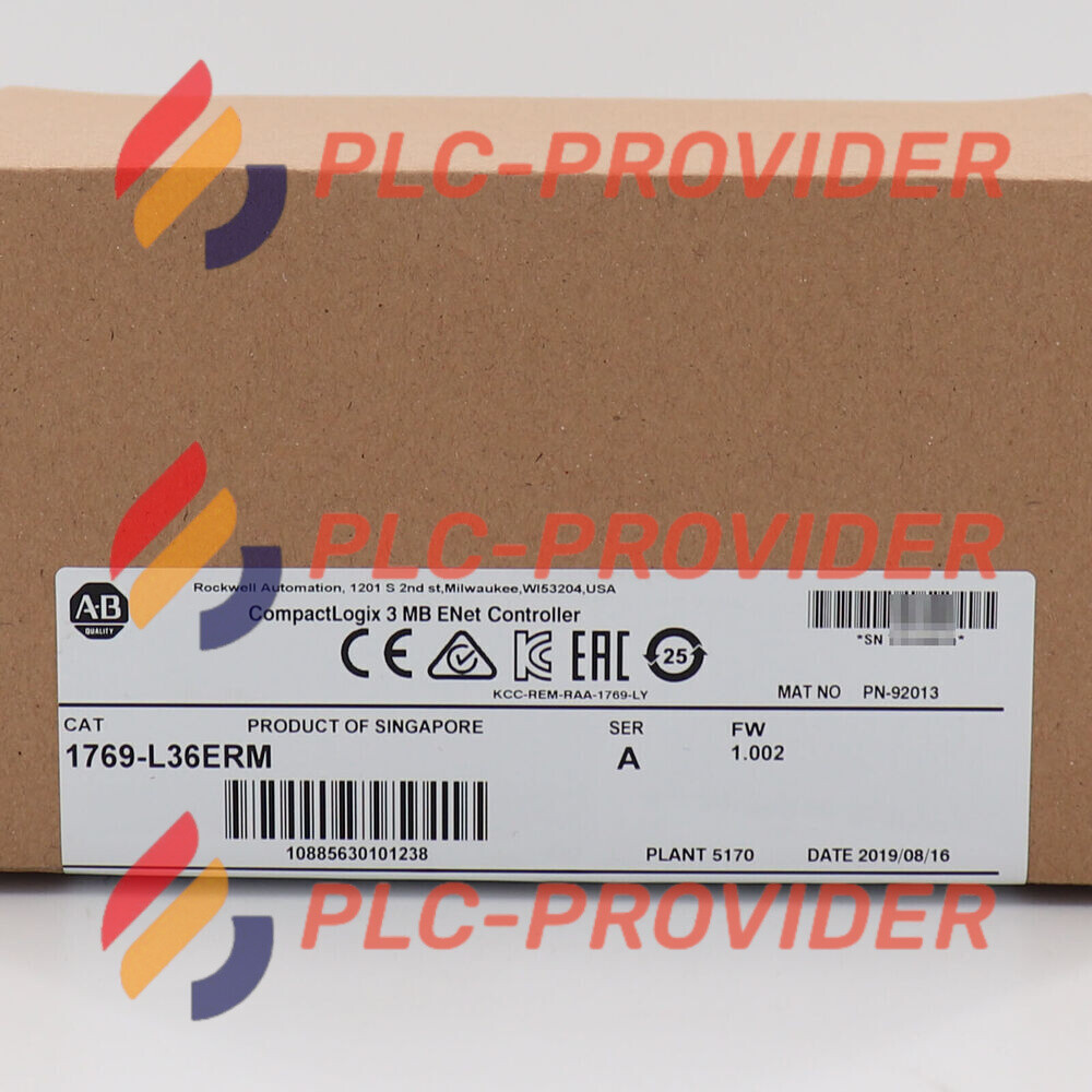 New Factory Sealed AB 1769-L36ERM 3MB Motion Controller 885630101231 | eBay