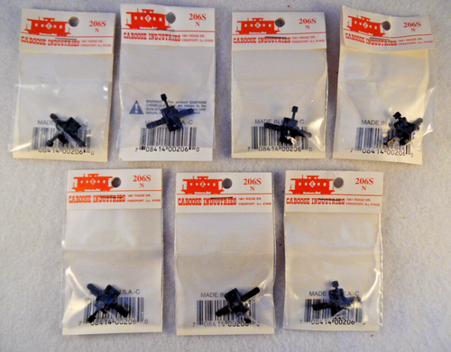 (7) N Scale Caboose Industries 206S Turnout Switch Ground Throw | eBay