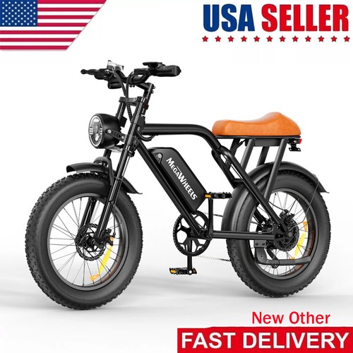 Electric Bike 1500W Electric Bicycle 33 MPH 20" Fat Tire Mountain e ...