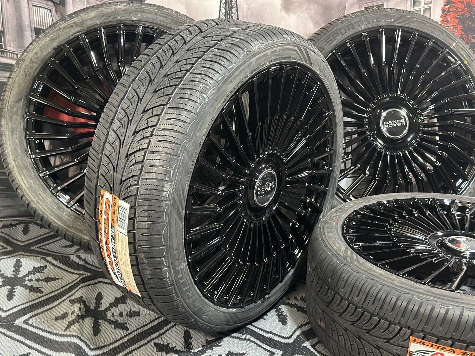 24" Wheels Tires For Range Rover Full Size HSE Autobiography Range ...