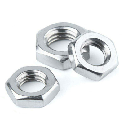 5pcs M25 M26 fine thread nut hexagon muff zinc plating nuts small muff ...