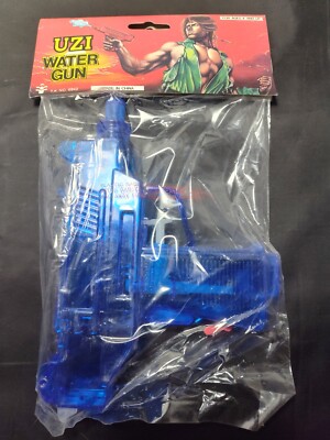UZI Water gun Blue / Vintage water gun New in Package! | eBay