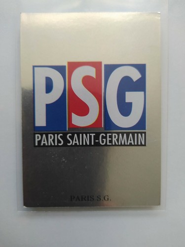 PANINI FOOT 97 - #256 ÉCUSSON - PSG - PARIS SAINT-GERMAIN - TBE ...