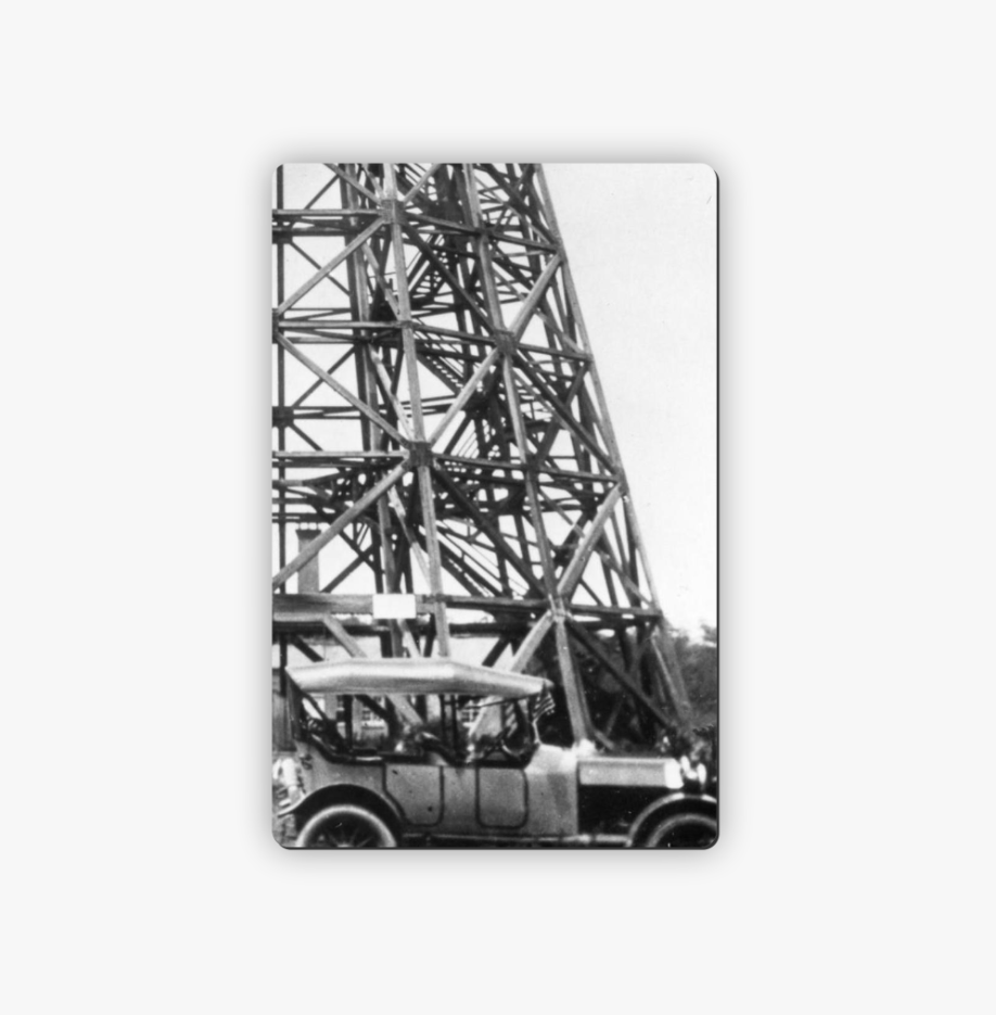Nikola Tesla Car Tower Fridge Magnet X1 5x7 LARGE | eBay