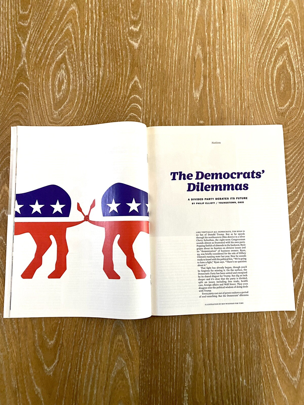 Time Magazine Oct. 2, 2017 Shrunk Democrats Are in Their Worst Shape ...