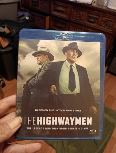 The Highwaymen Blu-ray No DVD Netflix Film Kevin Costner Woody ...