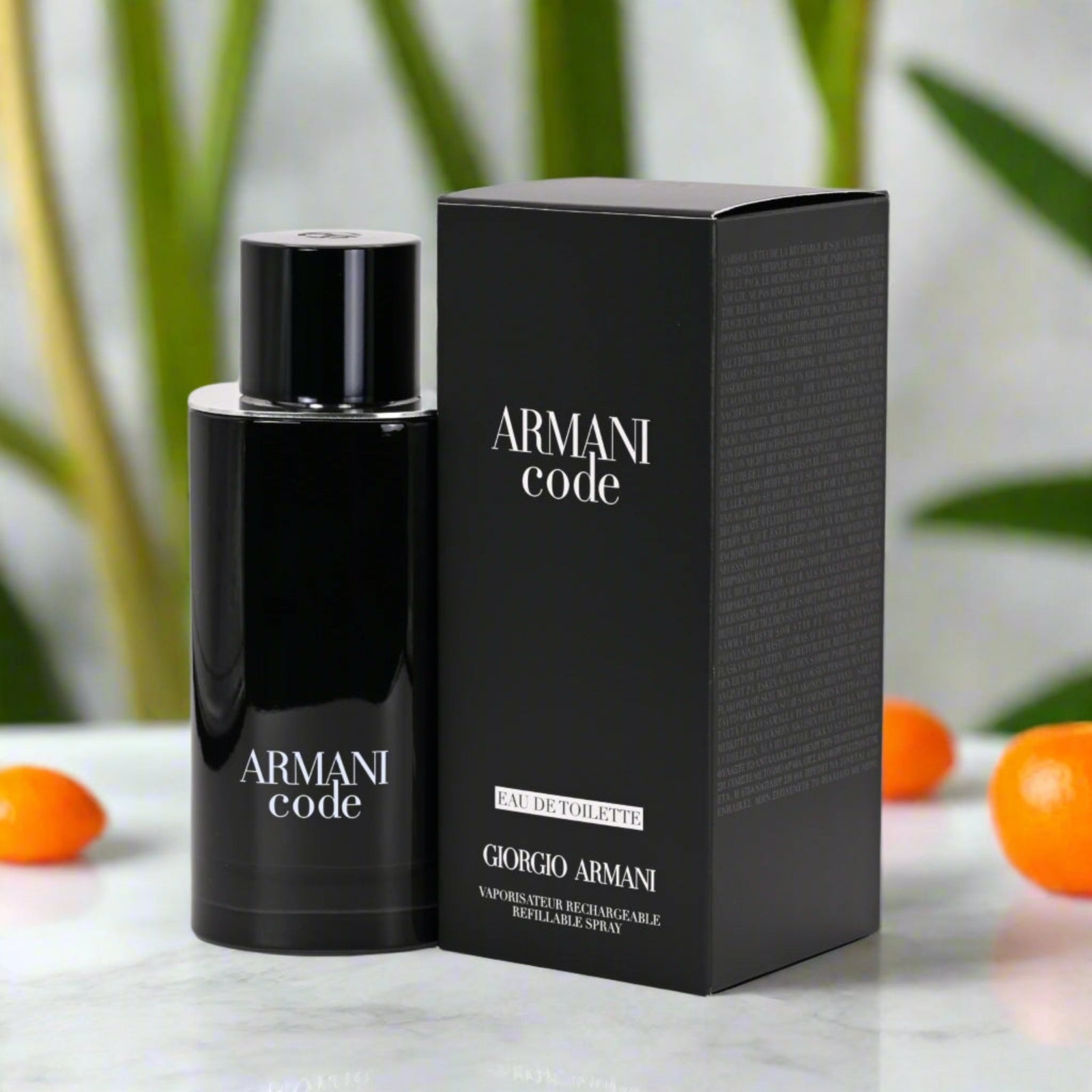 Armani Code (refillable) by Giorgio Armani cologne for men EDT 4.2 oz ...