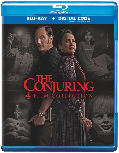 The Conjuring 4-Film Collection (Blu-ray + Digital) (Blu-ray ...