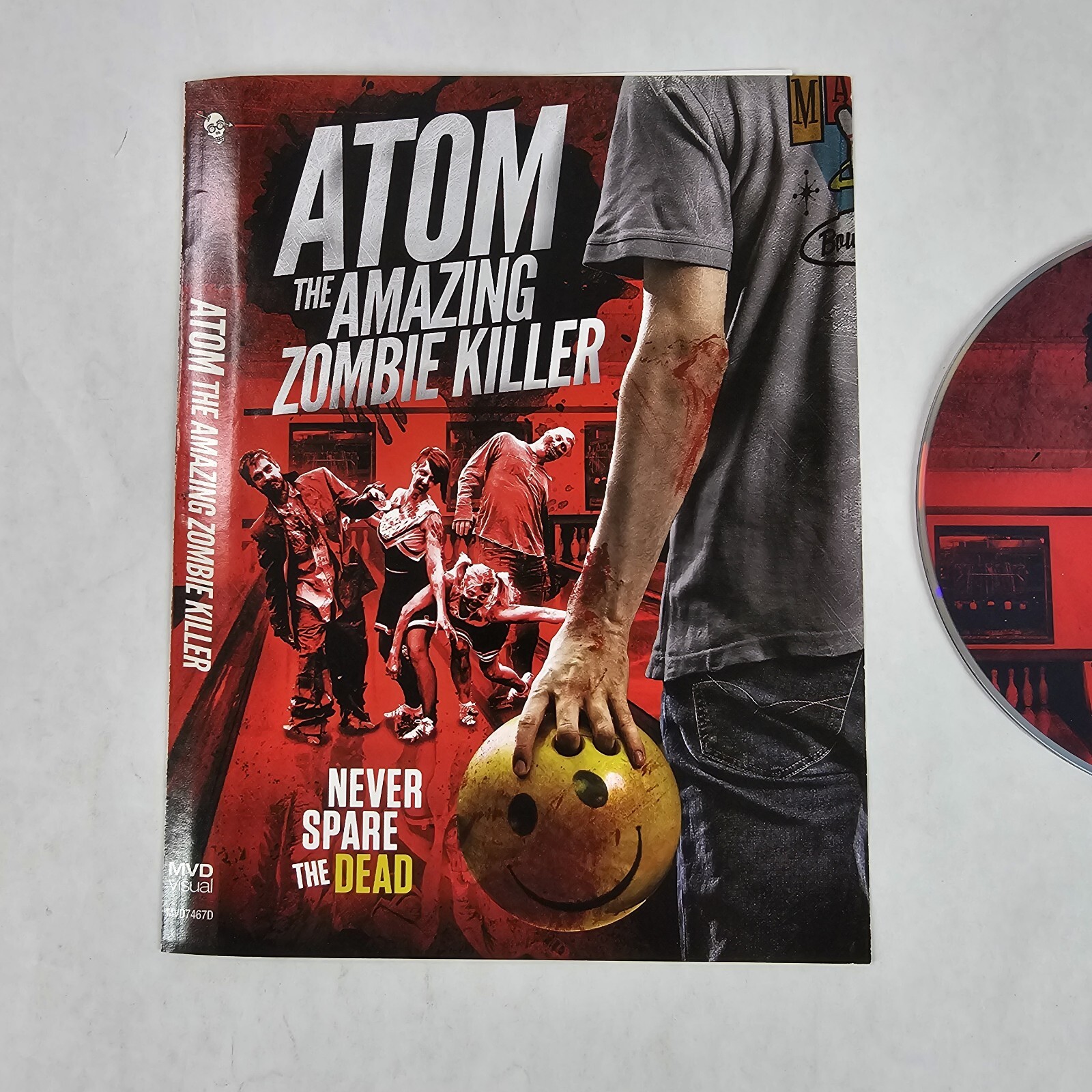 Atom The Amazing Zombie Killer DVD 2015 Zombie Horror Film Region Free ...