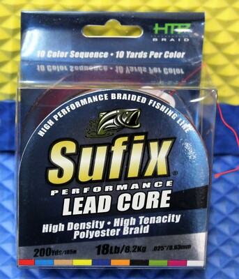 Sufix Performance Lead Core 200YDS18LB Metered 668-218MC | eBay