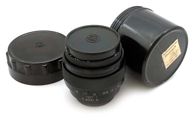 Soviet Jupiter-9 2/85mm LZOS lens M42 screw mount Zenit Pentax Praktica ...
