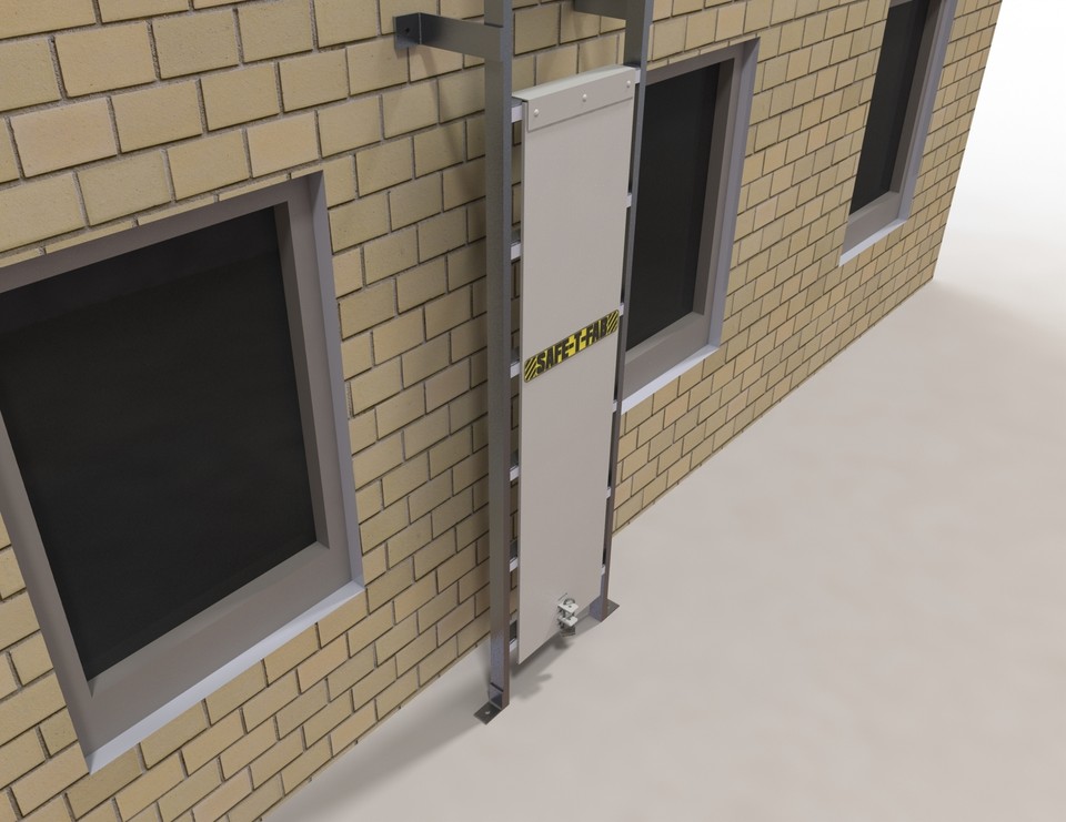 Vari-Safe LADDER LOCKOUT Anti Climb Ladder Security Door for Fixed ...