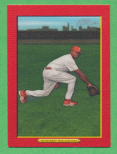 2006 Topps Turkey Red RED Parallel #465 Ryan Howard Philadelphia ...