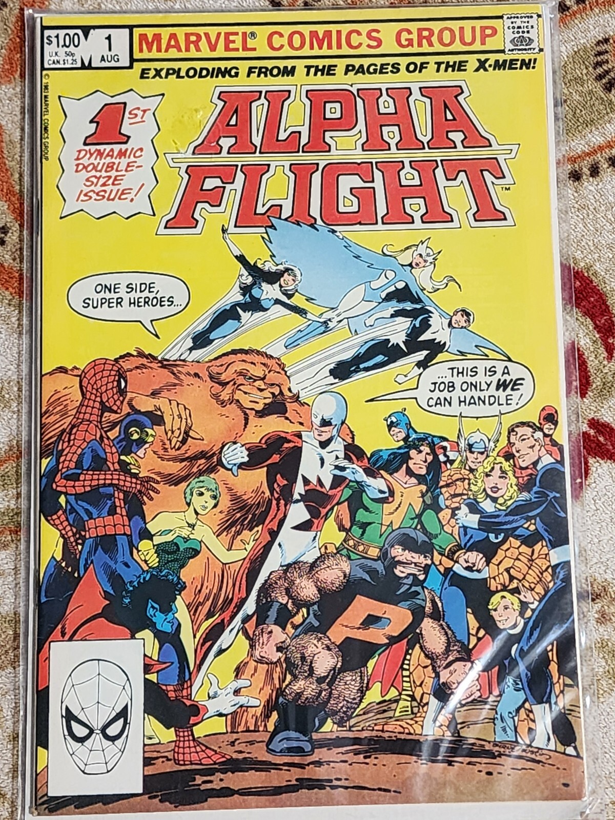 Marvel Comics Alpha Flight #1 John Byrne. 1st App Of Puck & Marrina ...