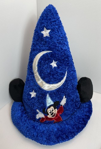 DISNEY PARKS Mickey Mouse 3D Ears SORCERER'S APPRENTICE Fantasia WIZARD ...